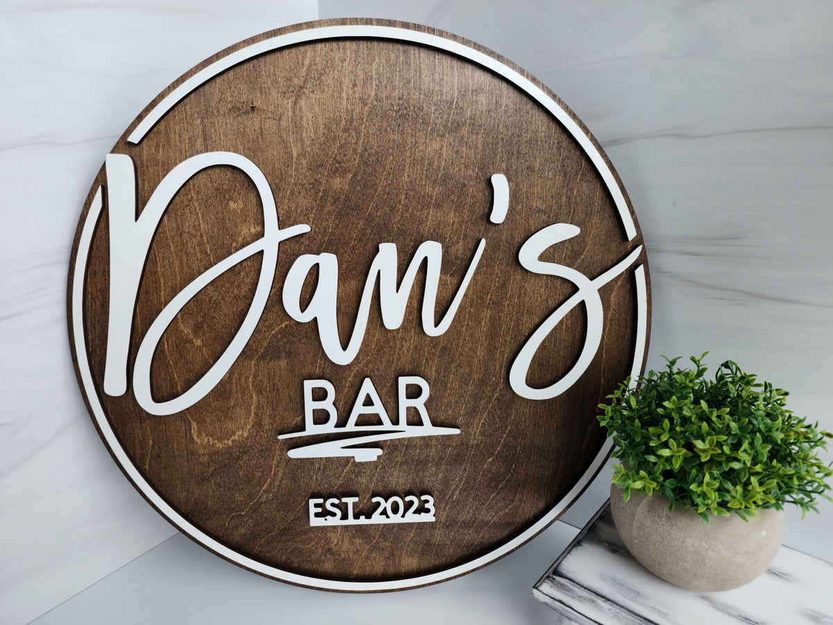 Custom 3D Wood or Acrylic Signs – Delaine Designs