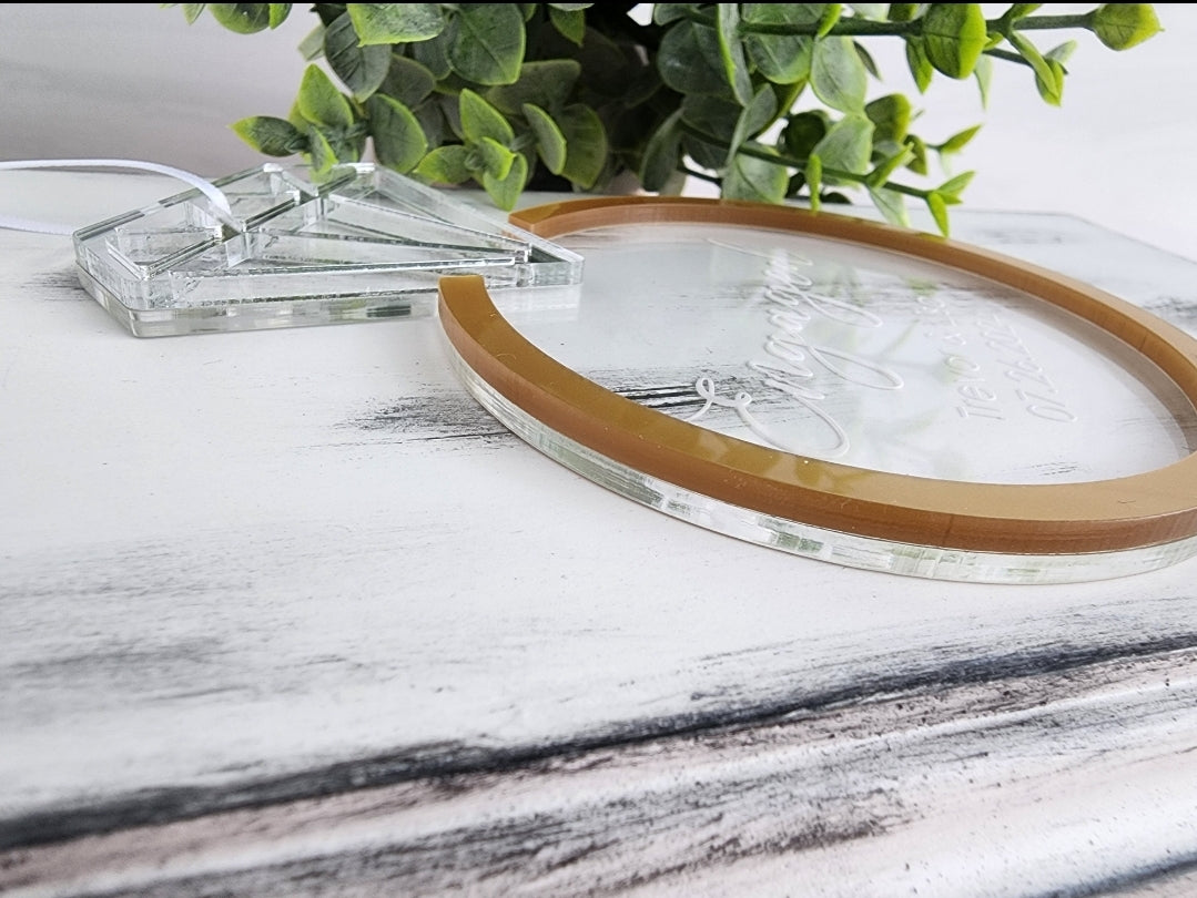 Engagement Ring Ornament – Delaine Designs